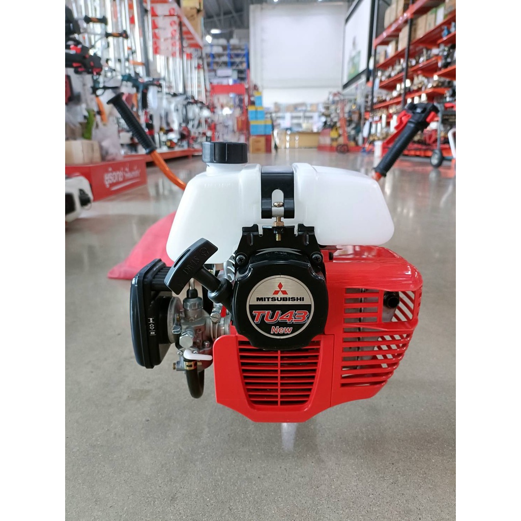 เครื่องตัดหญ้ามิตซูบิชิ แท้ TU43 ถังบน ก้านดำของแท้ 100% Mitsubishi ...