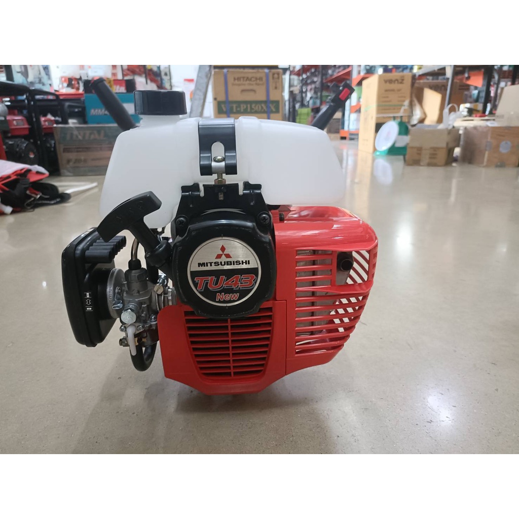 เครื่องตัดหญ้ามิตซูบิชิ แท้ TU43 ถังบน ก้านดำของแท้ 100% Mitsubishi ...